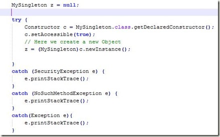 Kreativity Personified: Singleton Class in Java
